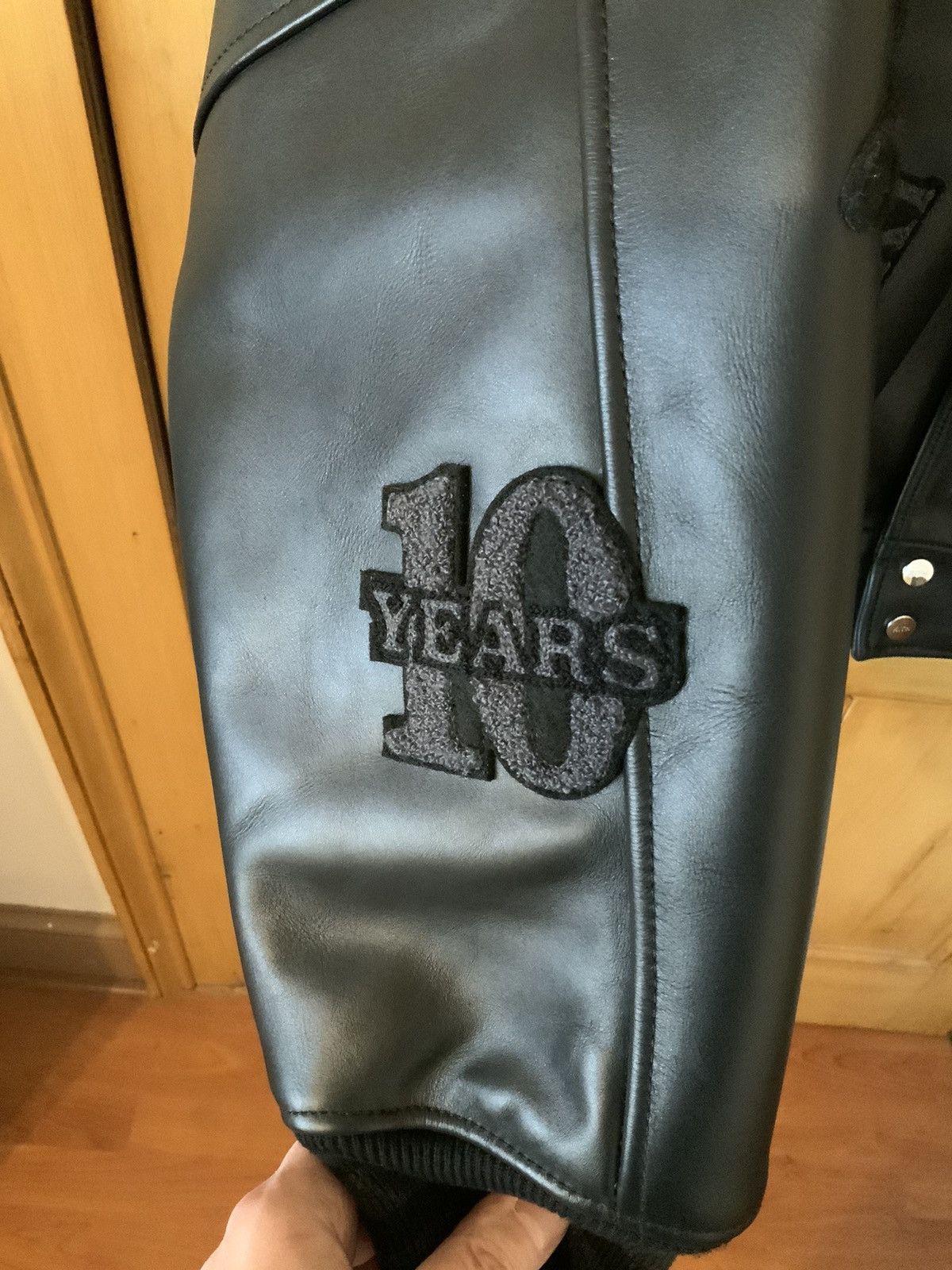 Kith Kith Monarch Leather Coaches Jacket | Grailed