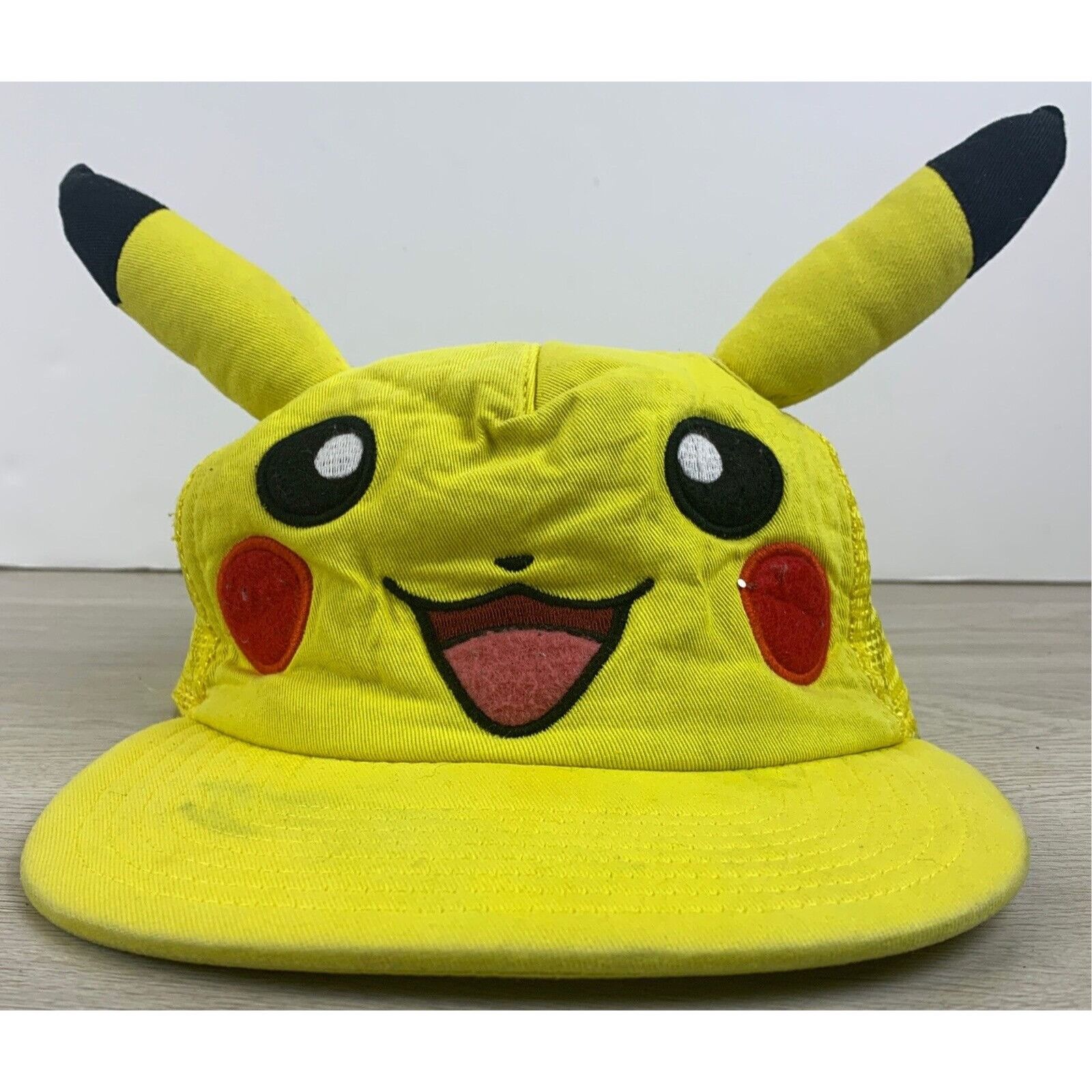 Pokemon Pokemon Hat Yellow Adjustable Hat Adult OSFA Picchu Pokemon ...