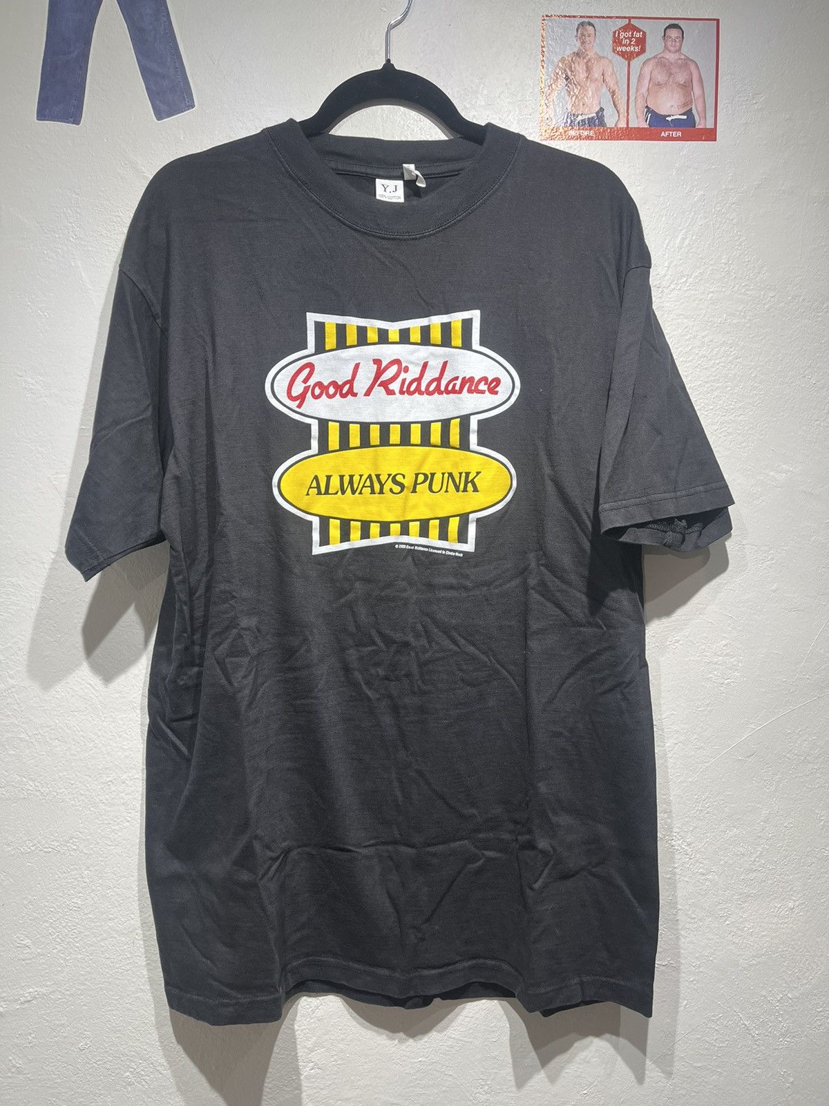 Band Tees × Rock Tees × Vintage Vintage 2000 Good Riddance Fat Wreck ...