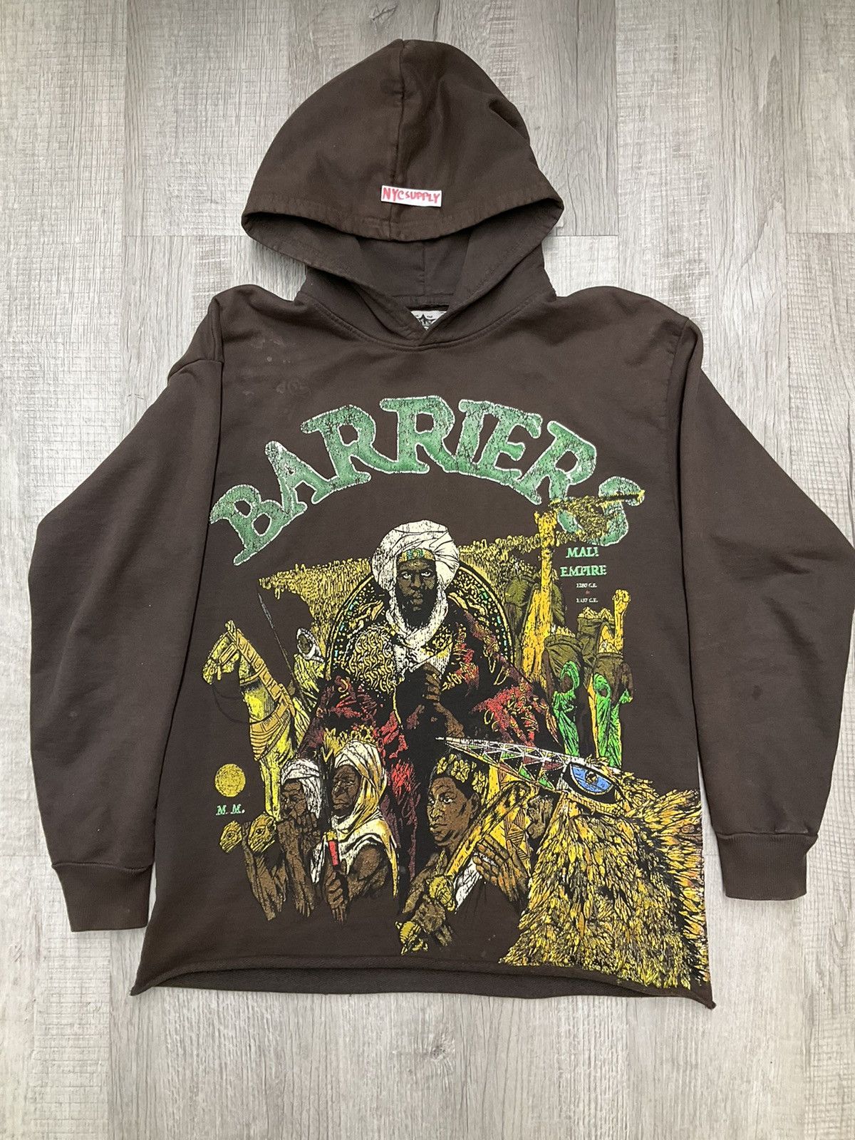 Barriers Barriers Mansa Musa Hoodie Size S | Grailed