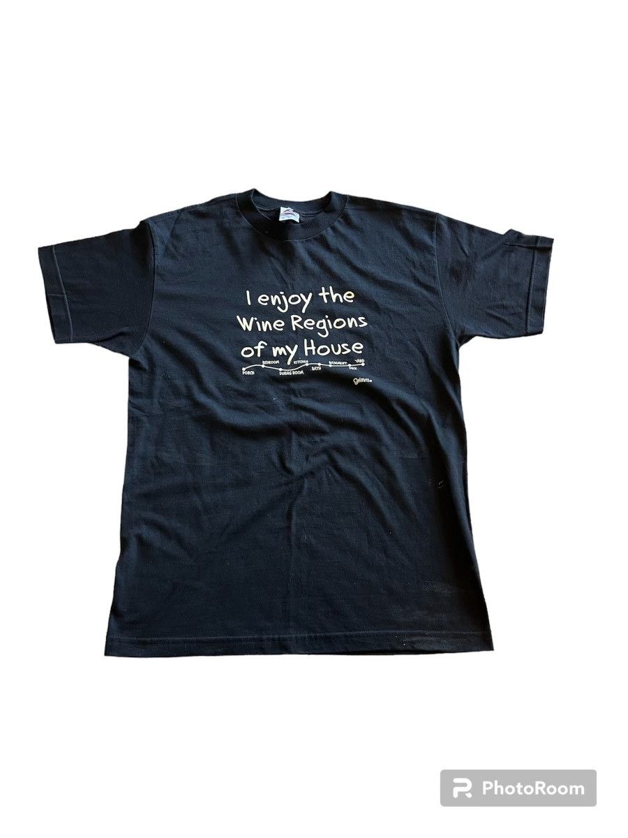Humor × Vintage Crazy Vintage Y2K Grimm Wine Joke Humor T-Shirt 2000s ...