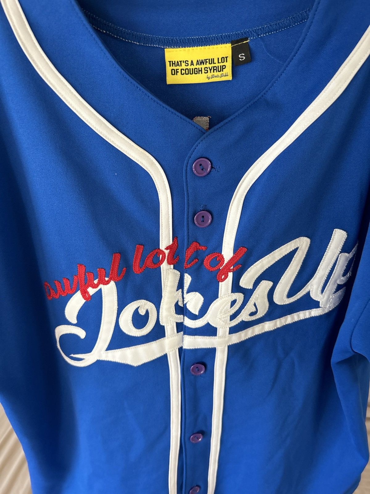 Awful Lot of Cough Syrup Awful lot of jokes up runtz jersey | Grailed