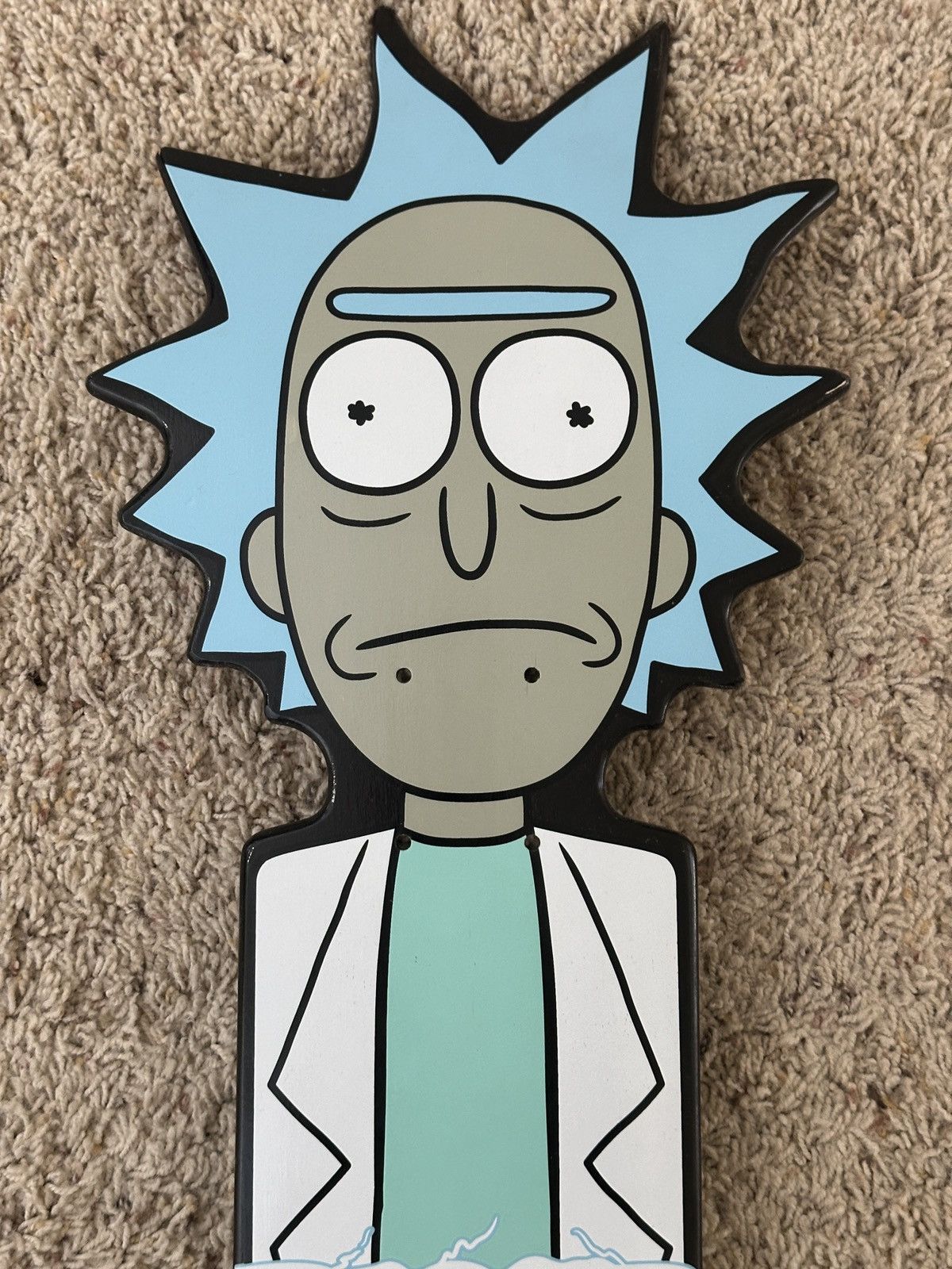 Primitive Rick & Morty Cutout Skateboard Deck | Grailed