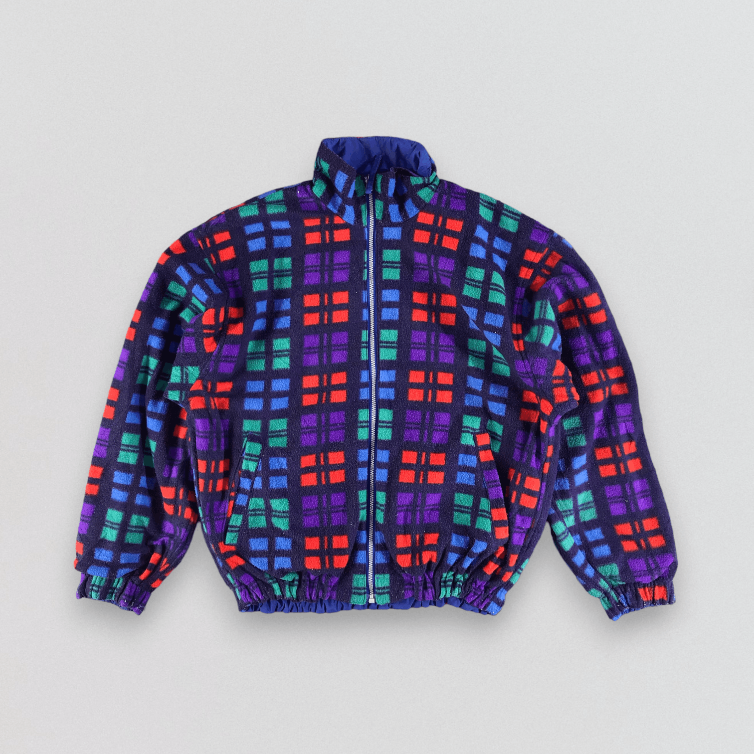 Japanese Brand Japanese Brand Logos Reversible Fleece Jacket | Grailed