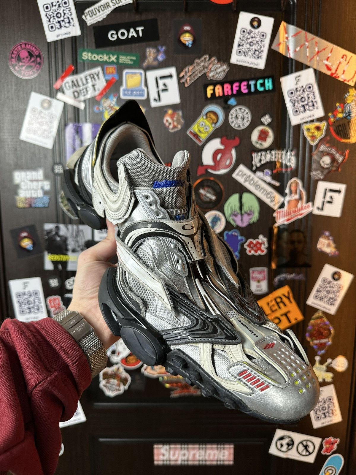 Balenciaga × Swag Balenciaga Reptile Multicolored / White Balenciaga × Swag Balenciaga Reptile Multicolored / White