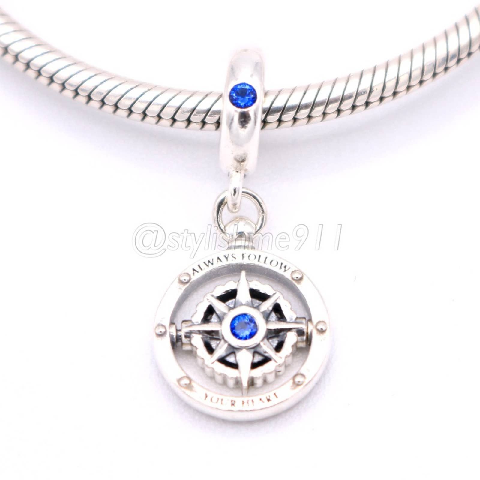 pandora Authentic PANDORA Spinning Compass Dangle | Grailed