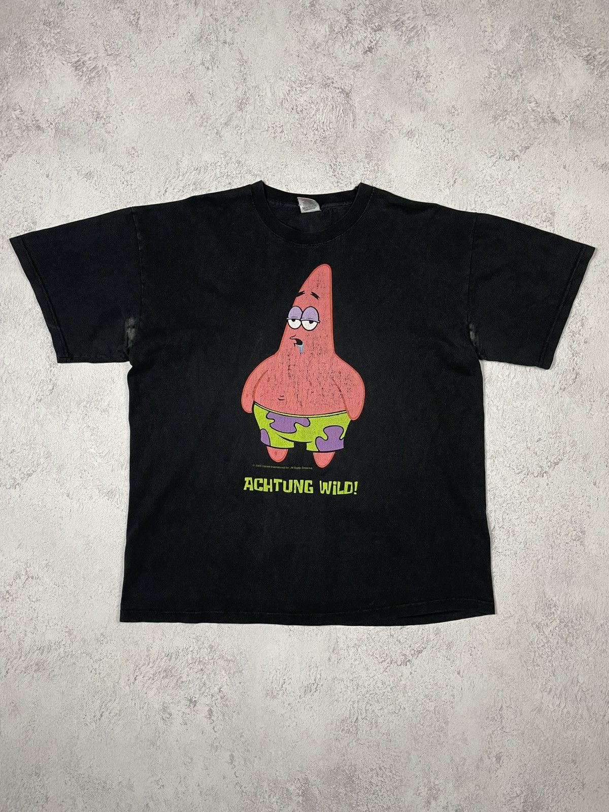 Cartoon Network Patrick Cartoon Spongebob 2009 Vintage Faded XL | Grailed