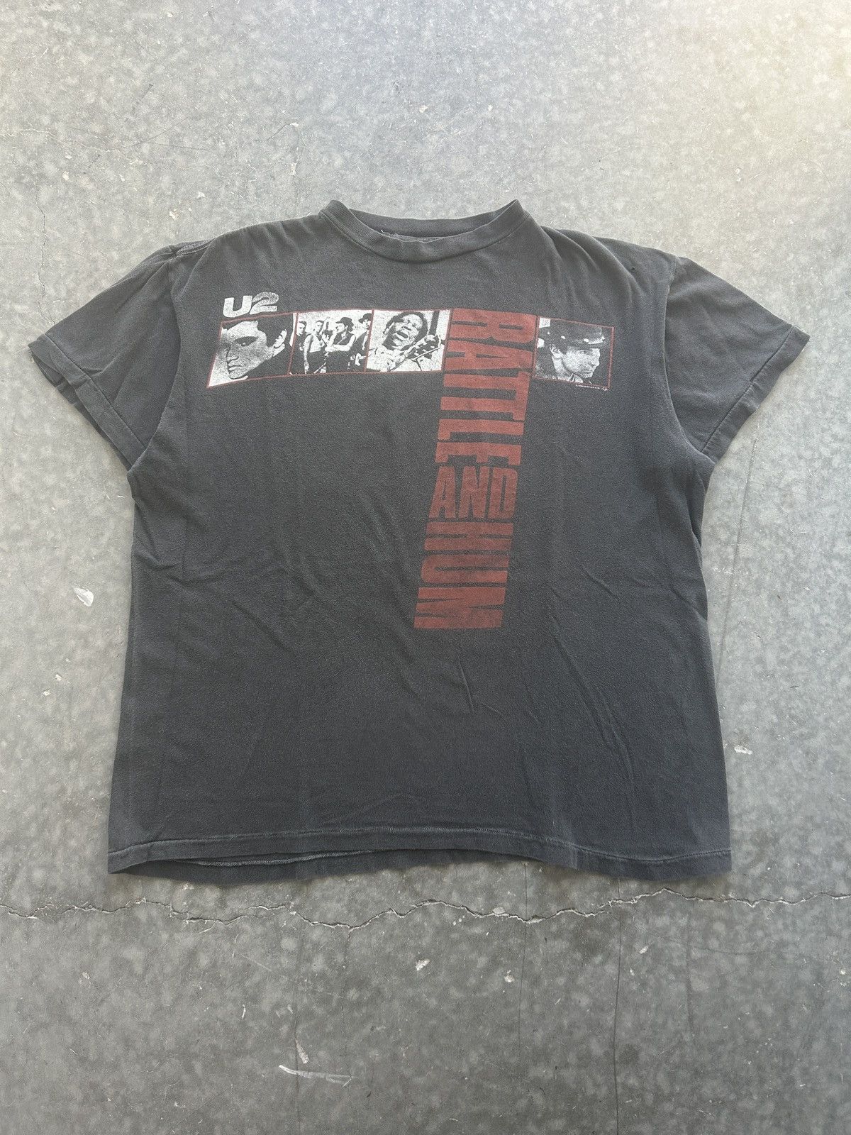 Archival Clothing × Band Tees × Vintage Vintage 1989 U2 Rattle and Hum ...