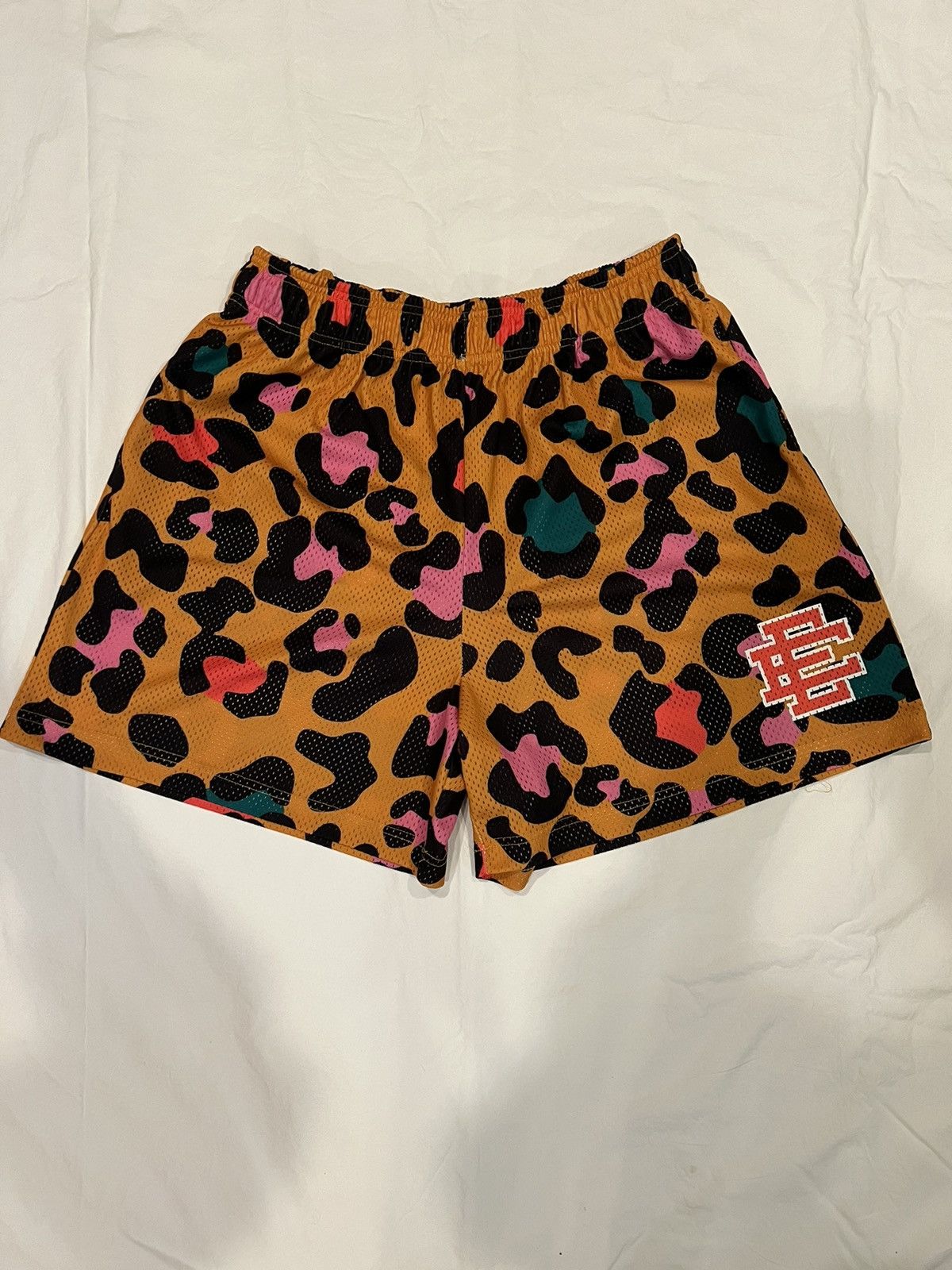 Eric Emanuel Eric Emanuel leopard print shorts | Grailed