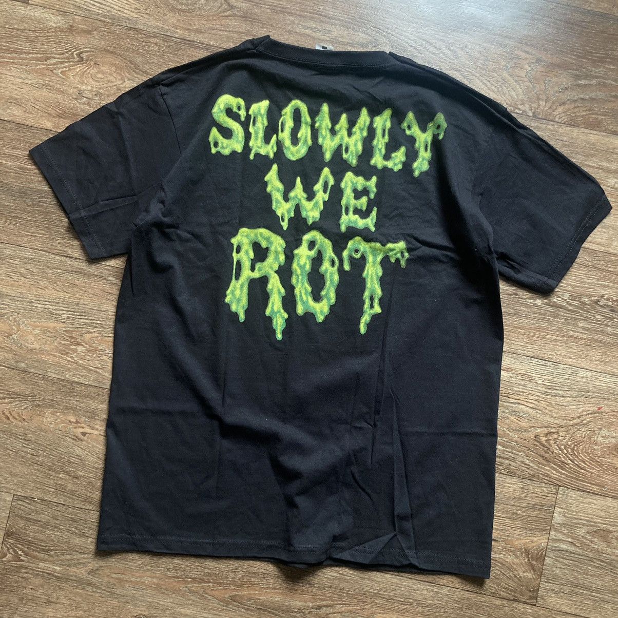 20471120 × Band Tees × Beauty Beast Obituary Slowly we rot band t-shirt ...