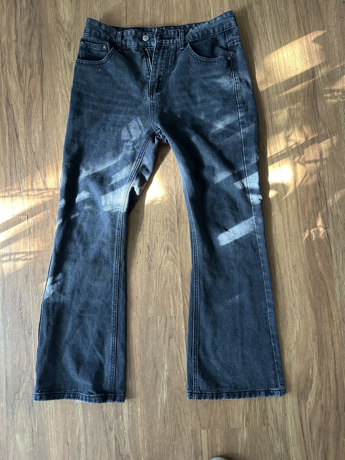 Hysteric Glamour × PPFM × semanticdesign Black Flare Pants | Grailed