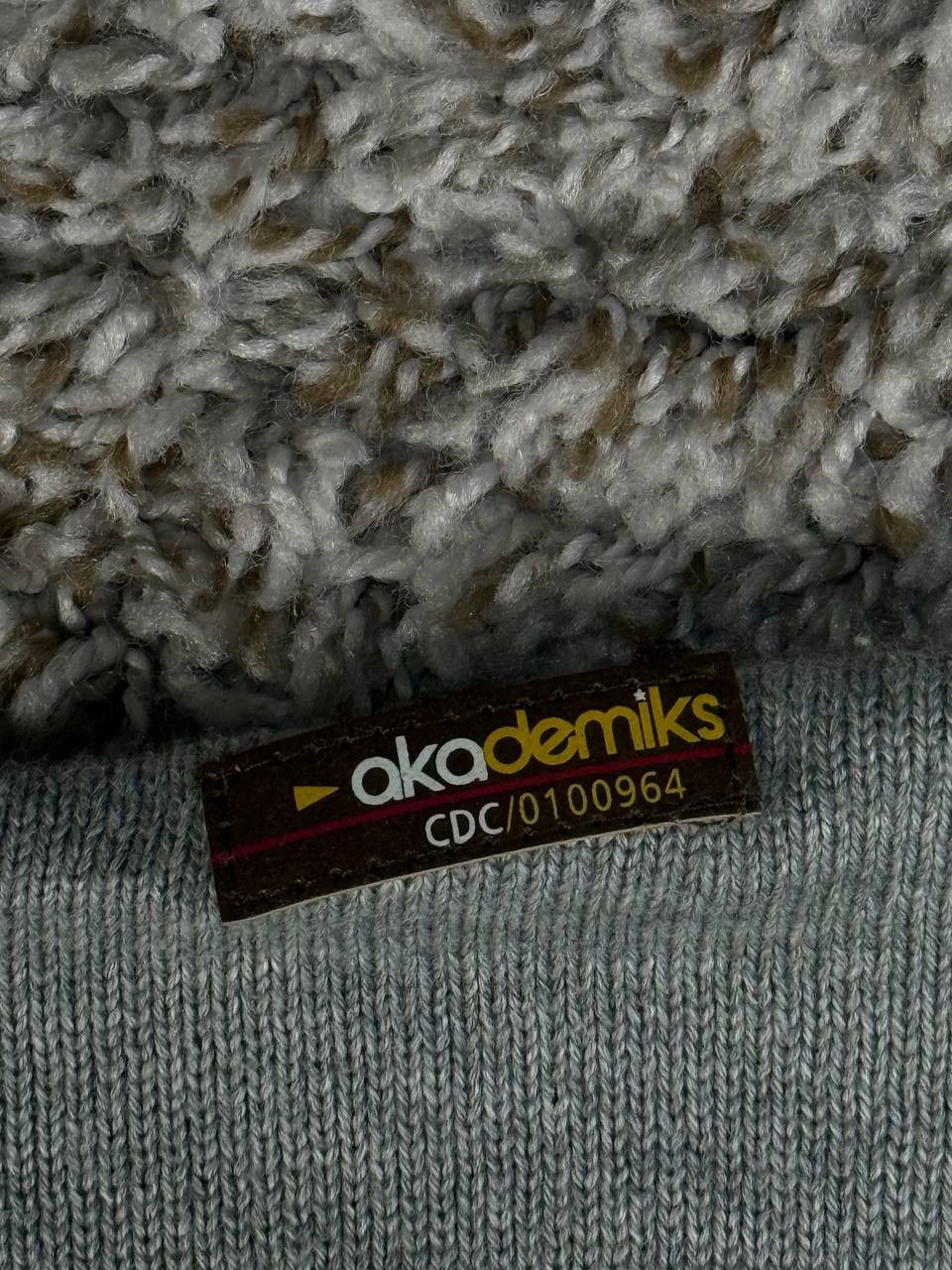 Akademiks Vintage Akademiks Knit Black Logo Striped Sleeves | Grailed
