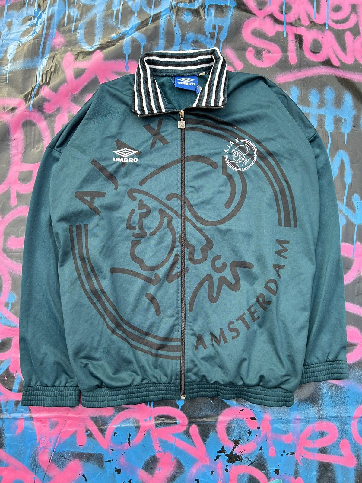 Soccer Jersey × Umbro × Vintage Ajax Amsterdam Umbro vintage 1995 track ...