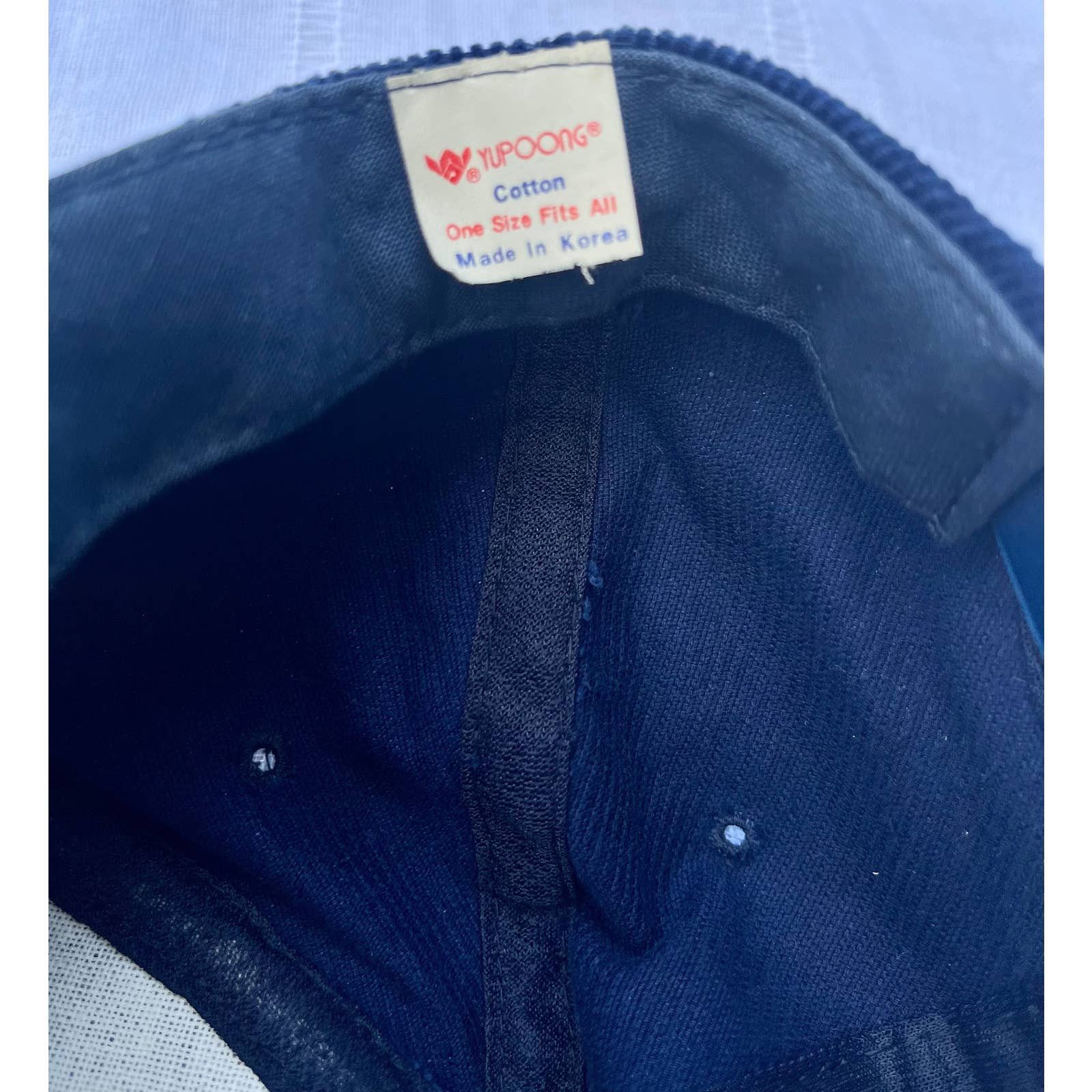 Vintage Vintage 1970s 1980s Blue Corduroy Trucker Hat The Gage Co ...