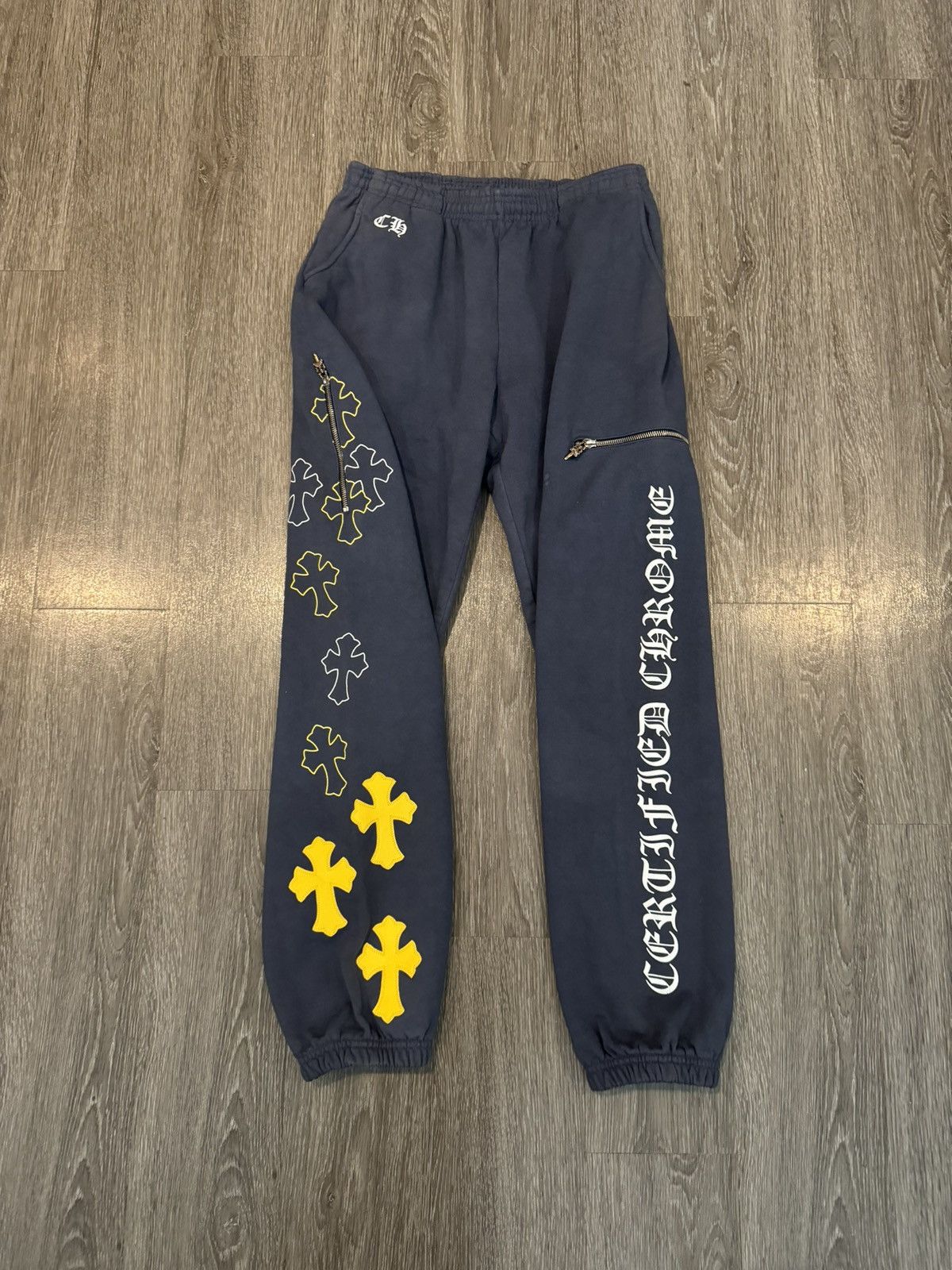 Chrome Hearts Chrome Hearts x Drake Friends and Family Sweatpants | Grailed