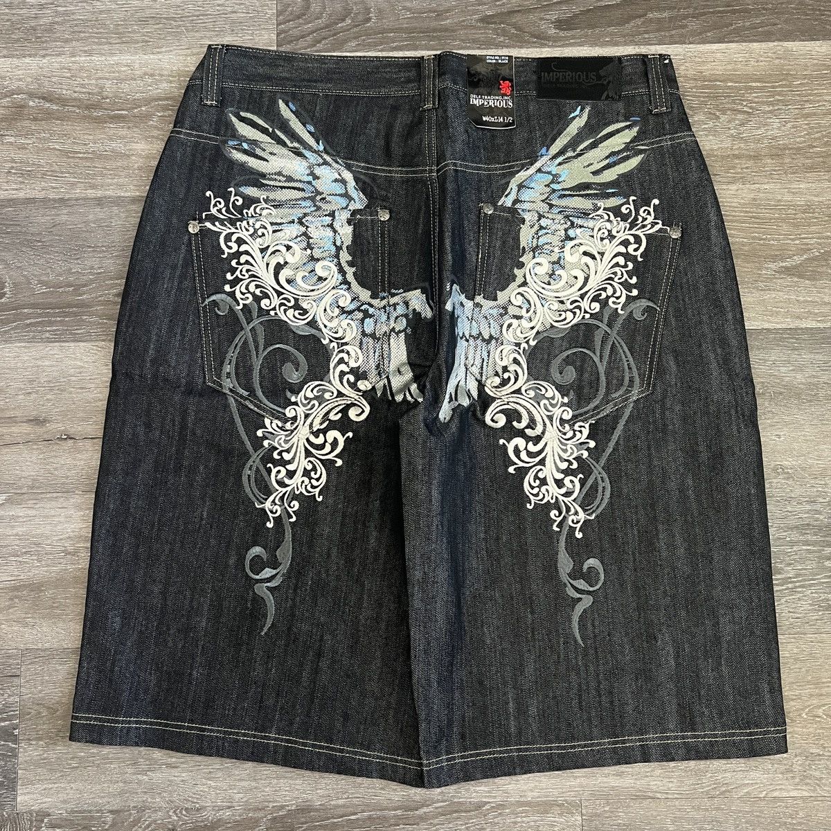 Japanese Brand × Jnco × Vintage Crazy Vintage Y2K Imperious baggy wide ...