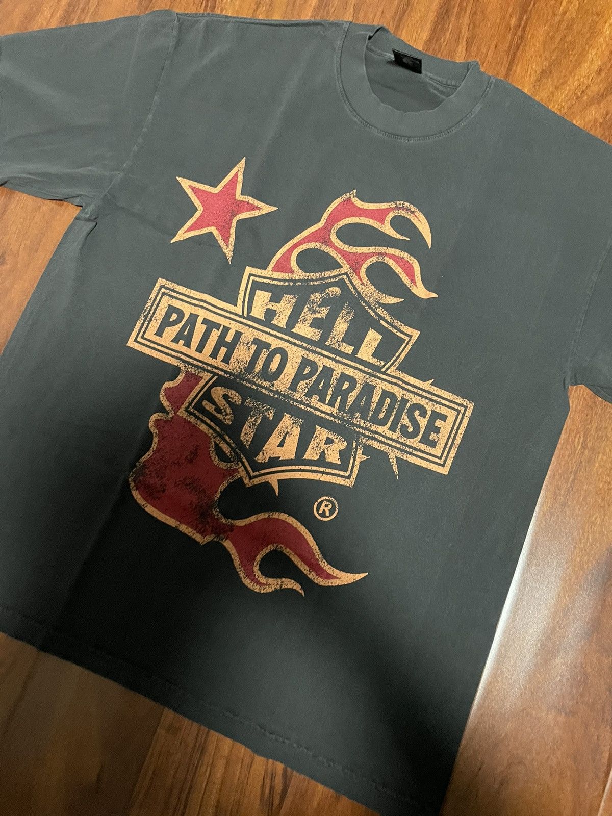 HELLSTAR Hellstar Biker Tour T-Shirt | Grailed