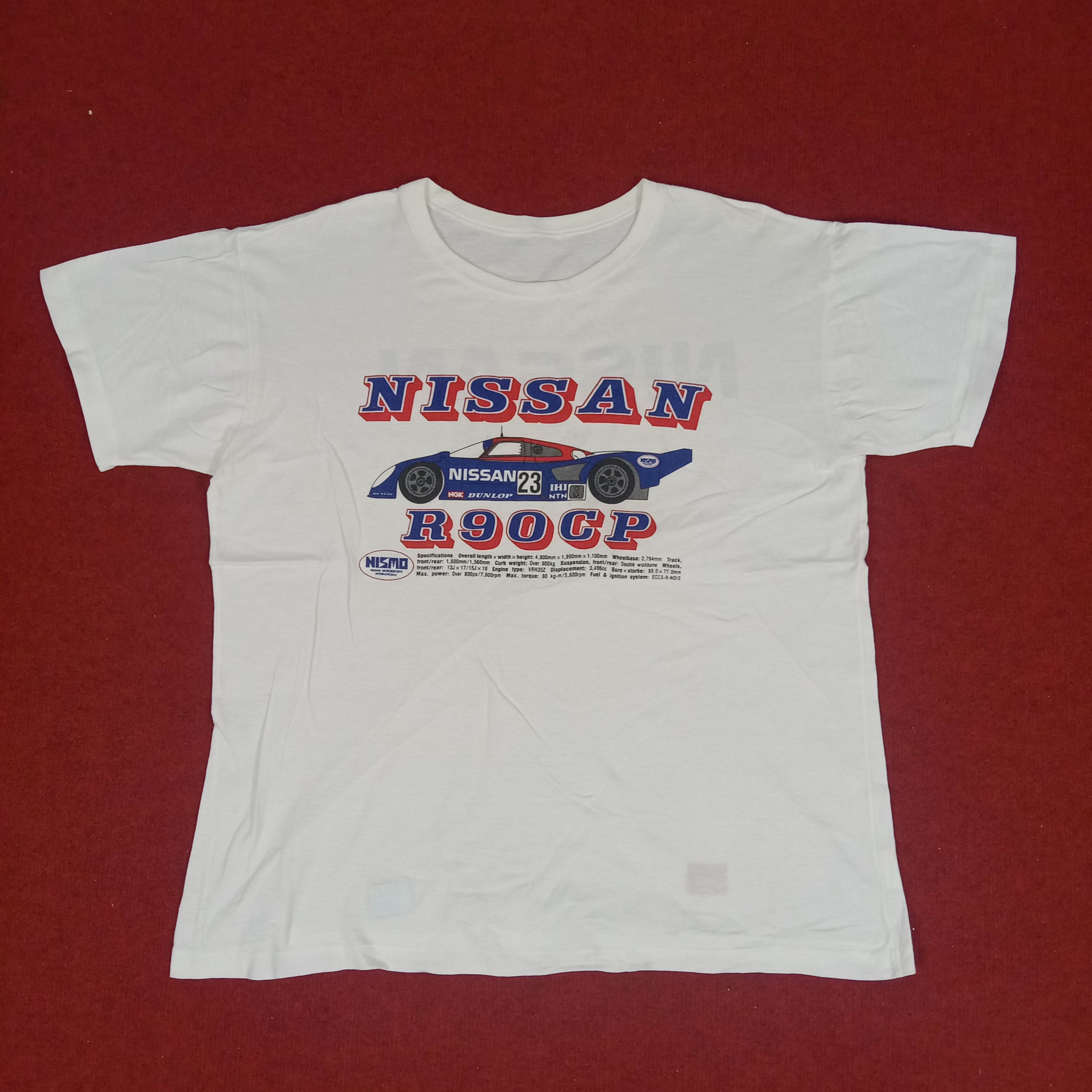 Vintage Nissan Nismo Car Racing Center Design Vintage Tshirt | Grailed