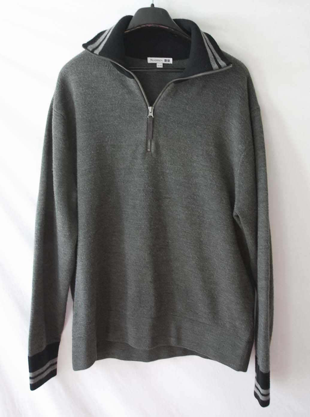JW Anderson × Uniqlo J W Anderson x Uniqlo Sweater 1/3 Zip Size XL | Grailed