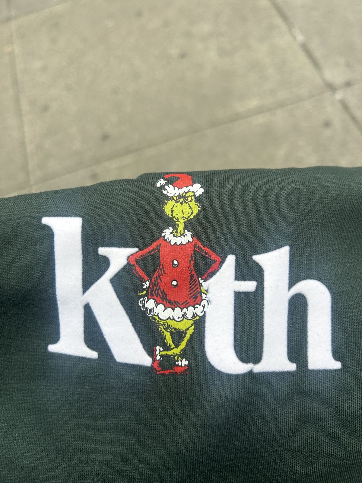 Kith Kith for The Grinch Serif Tee | Grailed