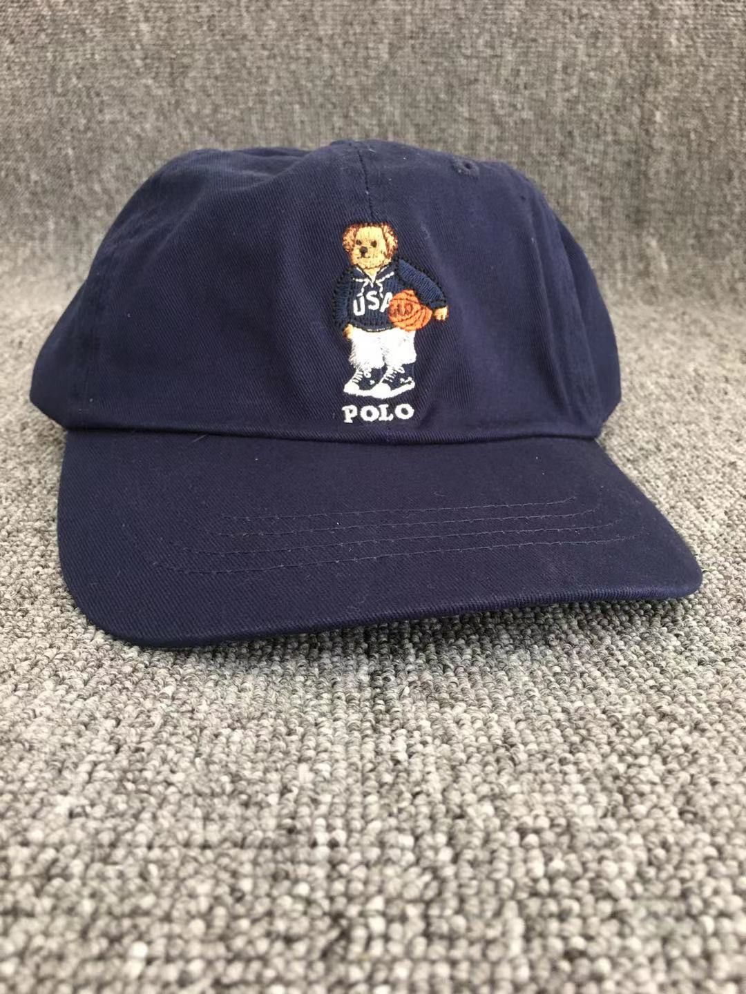 Polo Ralph Lauren Polo Ralph Lauren Preppy Bear Cotton Chino Baseball ...