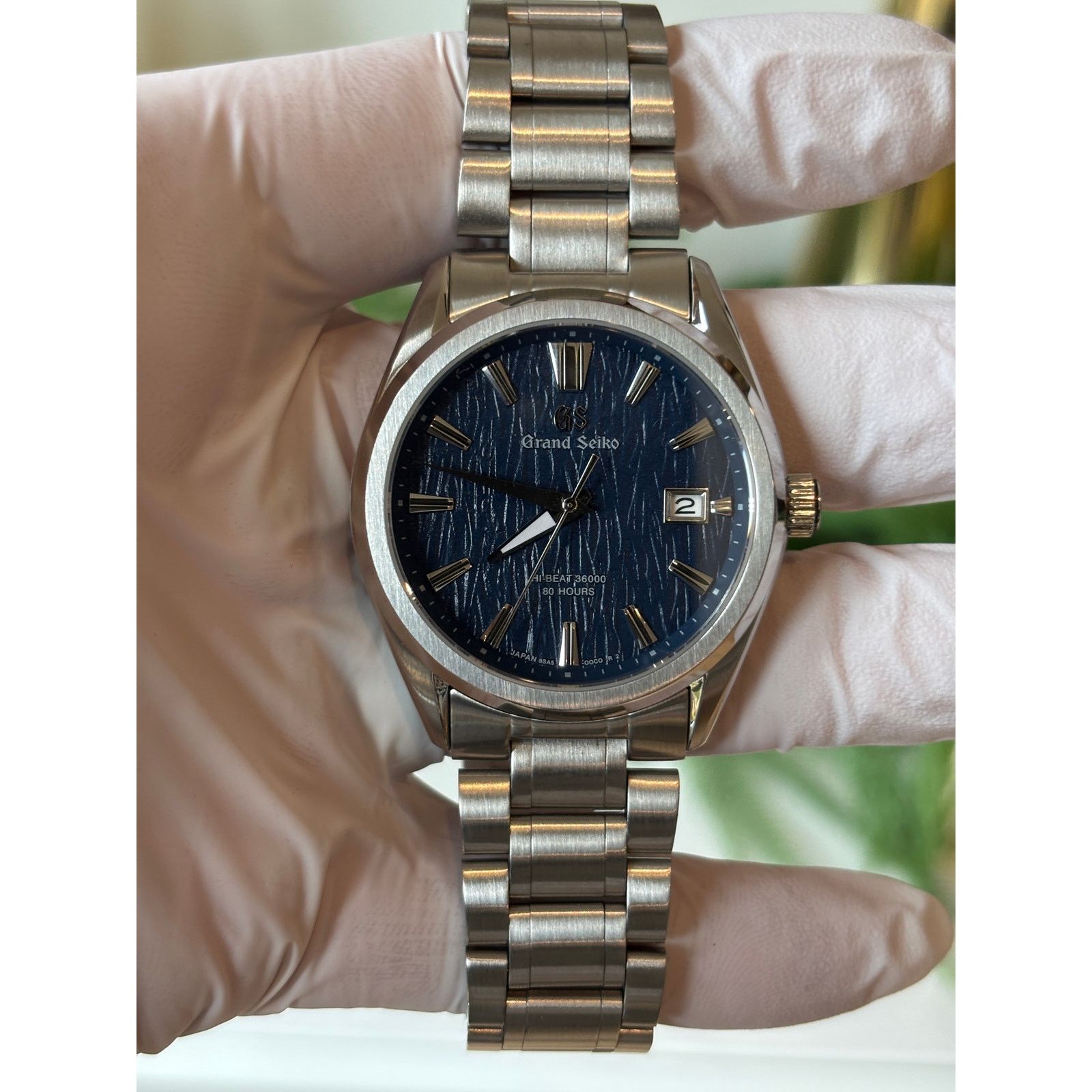 Seiko Seiko NH35 MOD Watch Automatic 40mm Navy Birch Dial Steel | Grailed