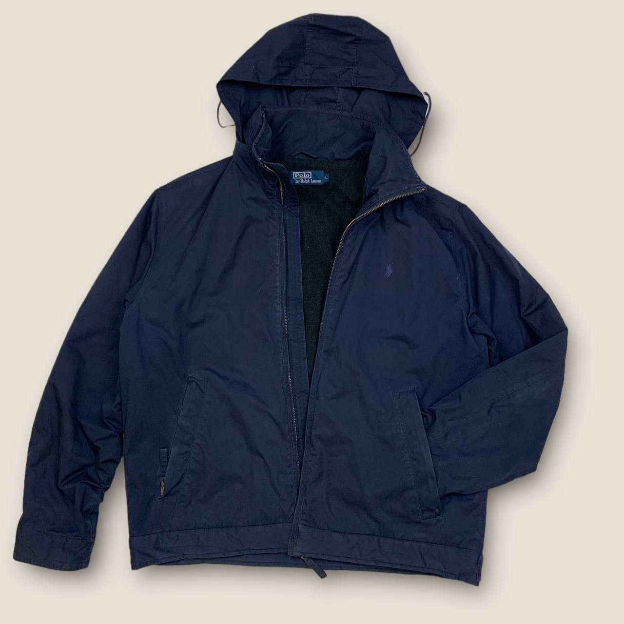 Polo Ralph Lauren Ralph Lauren blue military hooded jacket Japanese ...