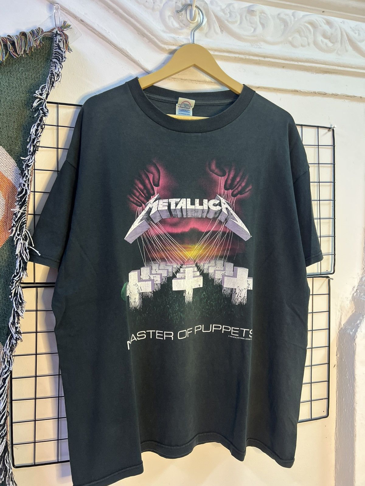 Giant × Metallica × Vintage Vintage 1994 Metallica Master Of Puppets Tee | Grailed