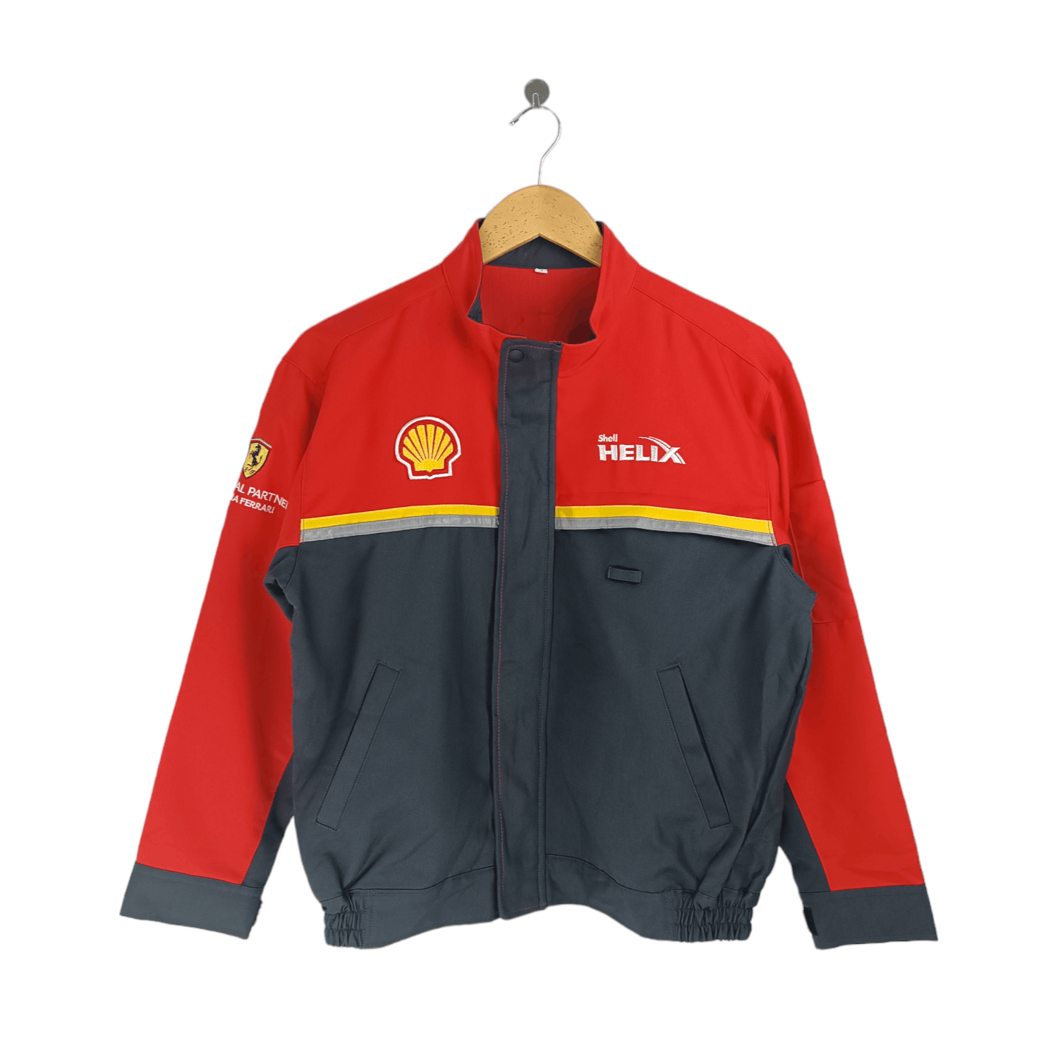 Vintage VINTAGE SHELL X FERRARI "NFS" VERY RARE JACKET | Grailed