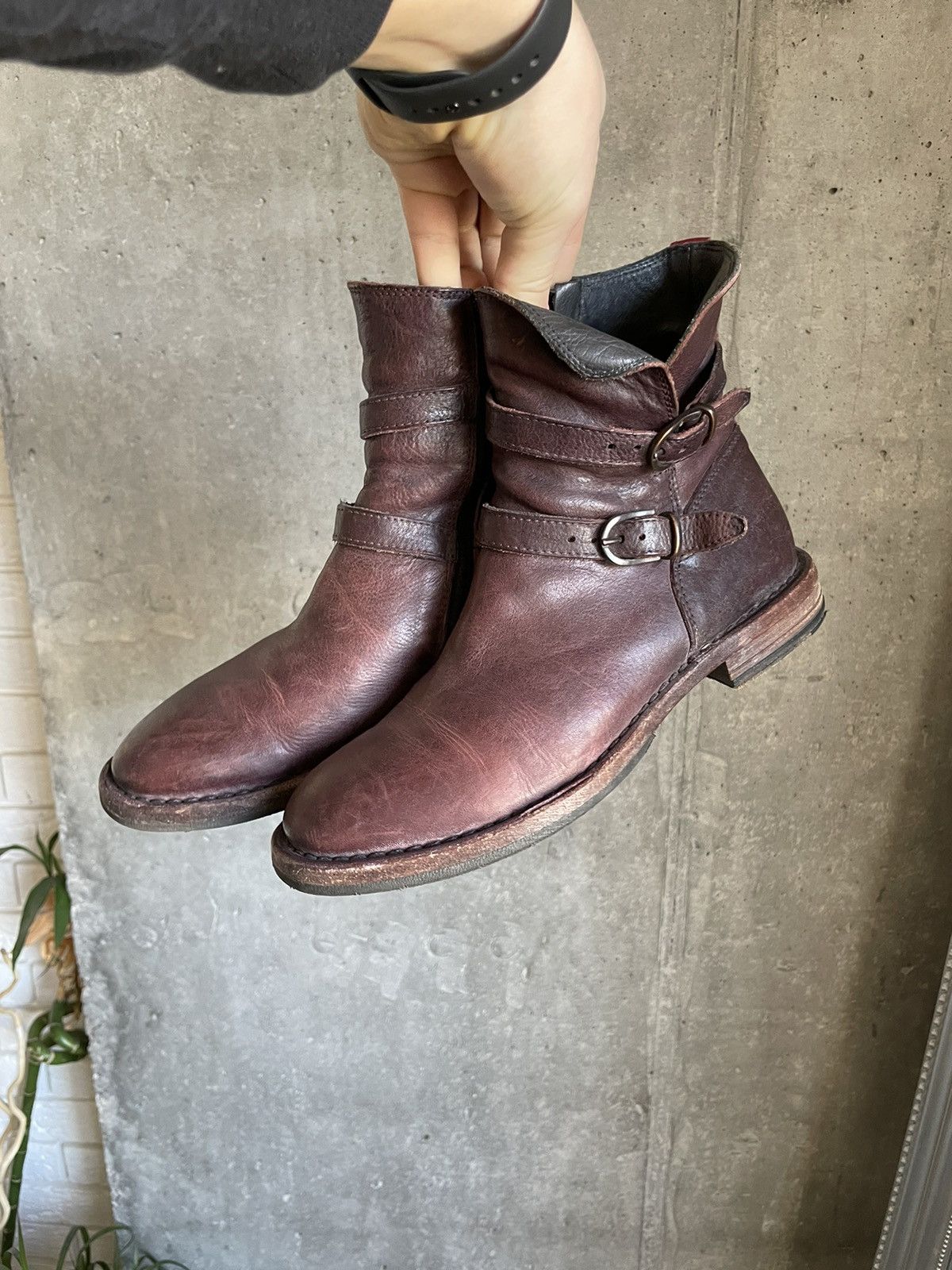 Avant Garde × Guidi × Moma Archive Vintage Moma Leather Boots Airsteps ...