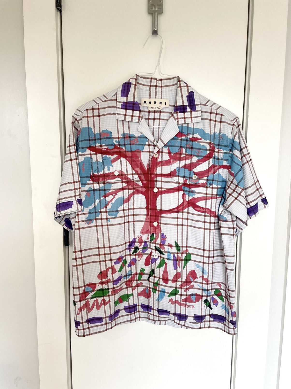 Marni SS20 Marni Painted Tree Button Up | Grailed