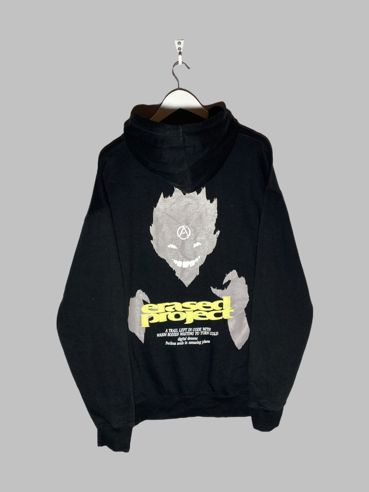 Erased Project 🔥 ERASED PROJECT HOODIE Y2K ANIME TECHWEAR PLAYBOI VIBES ...