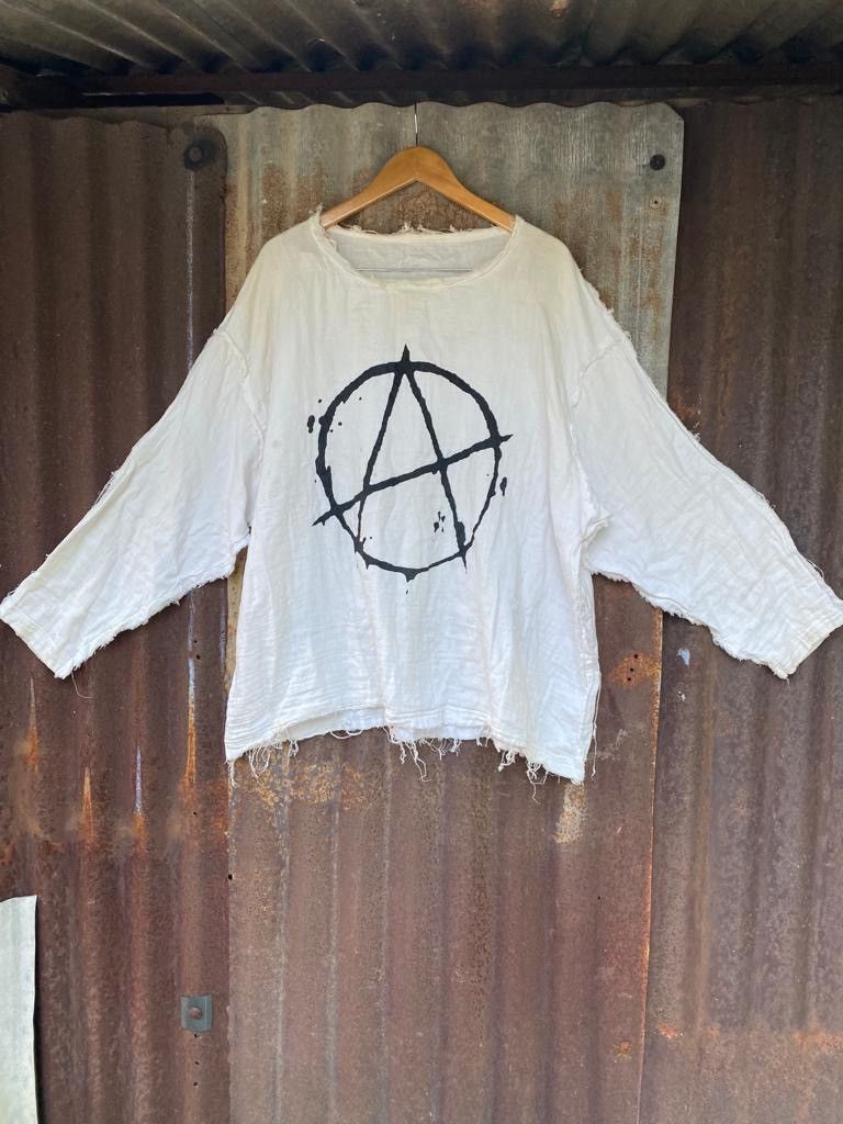 If Six Was Nine × Japanese Brand × Seditionaries Rare anarchy logo ...