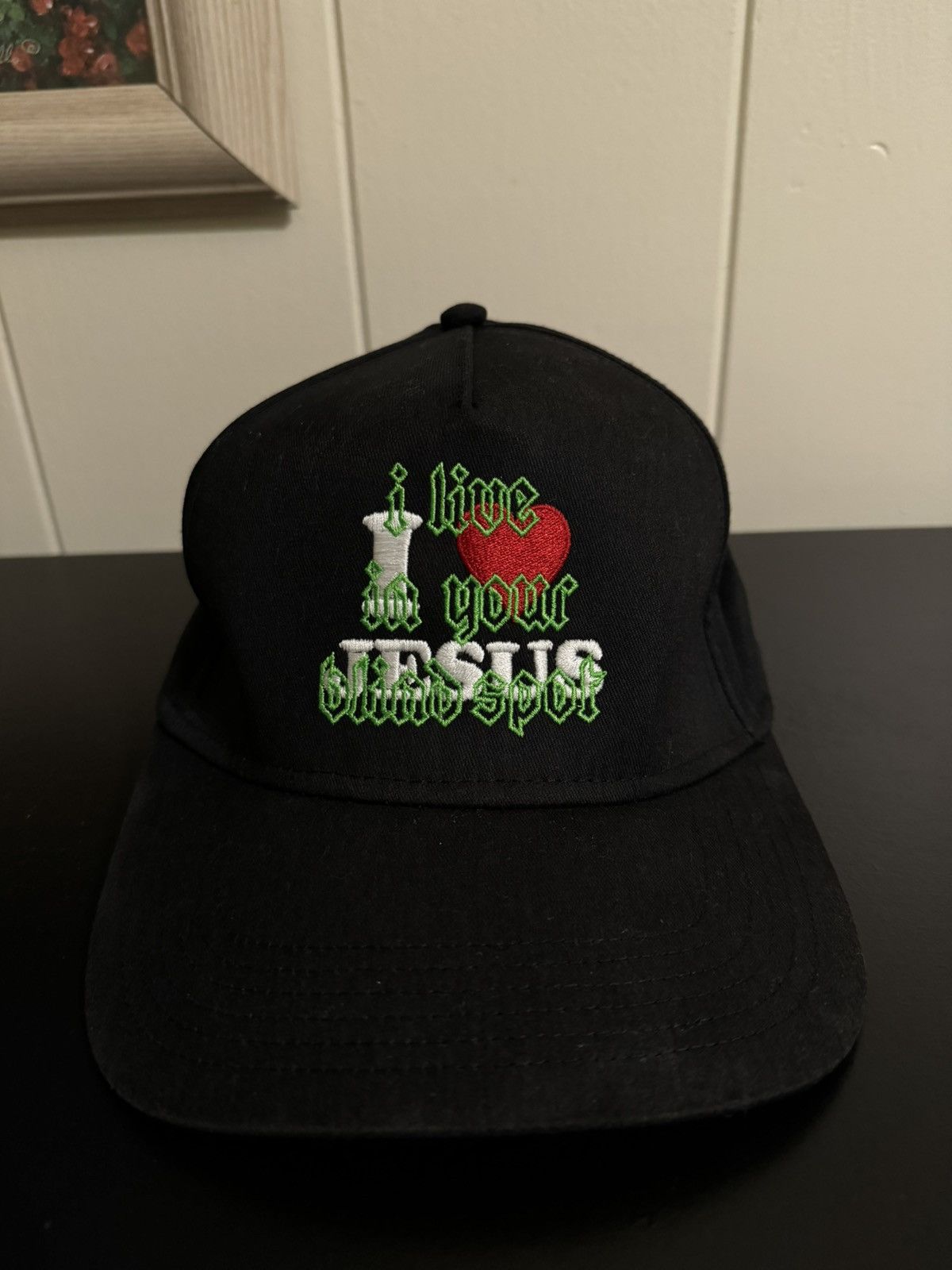 FaZe × Guardian Angel × Playboi Carti I Love Jesus Blindspot Hat Black ...