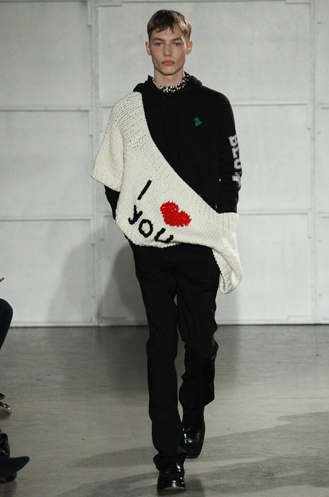 Raf Simons Raf Simon I ♥️ you sweater | Grailed