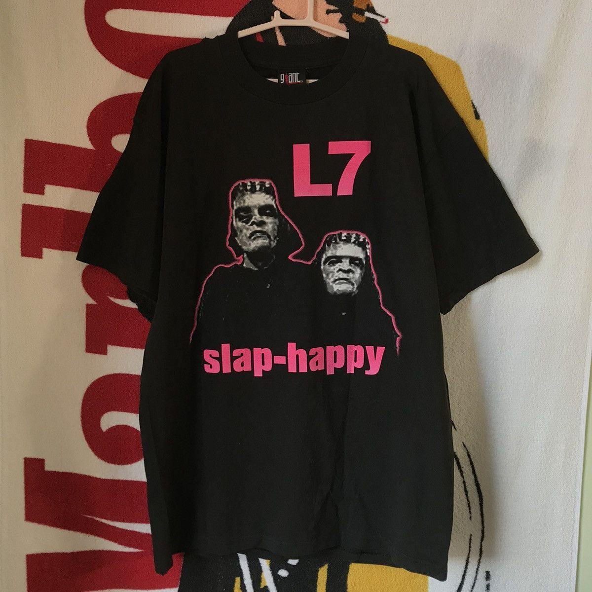 Band Tees × Giant × Vintage Vintage 1999 L7 Slap Happy Punk Band Tee ...