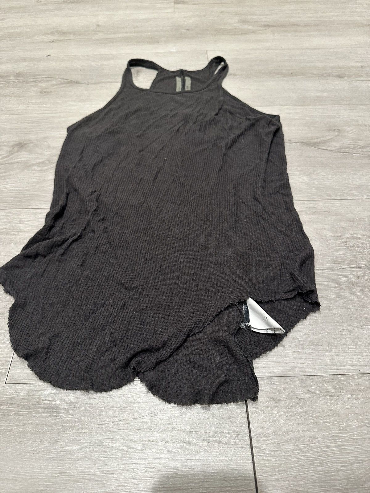 Rick Owens Rib Tank Tungsten SS06 | Grailed