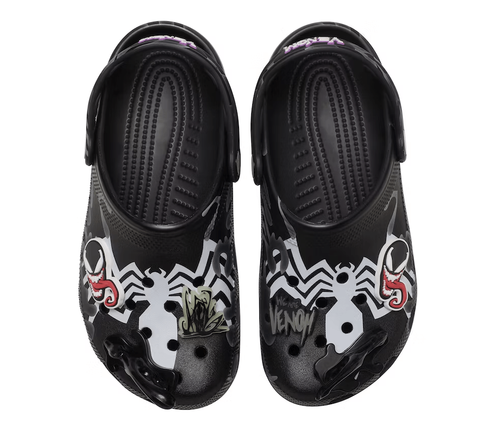 Crocs × Marvel Comics Crocs Classic Clog Marvel Venom | Grailed