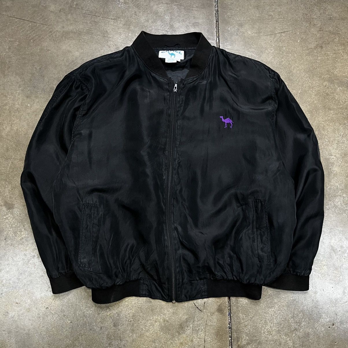 Vintage Vintage 90s Camel Cigarettes Silk Lightweight Bomber Jacket ...