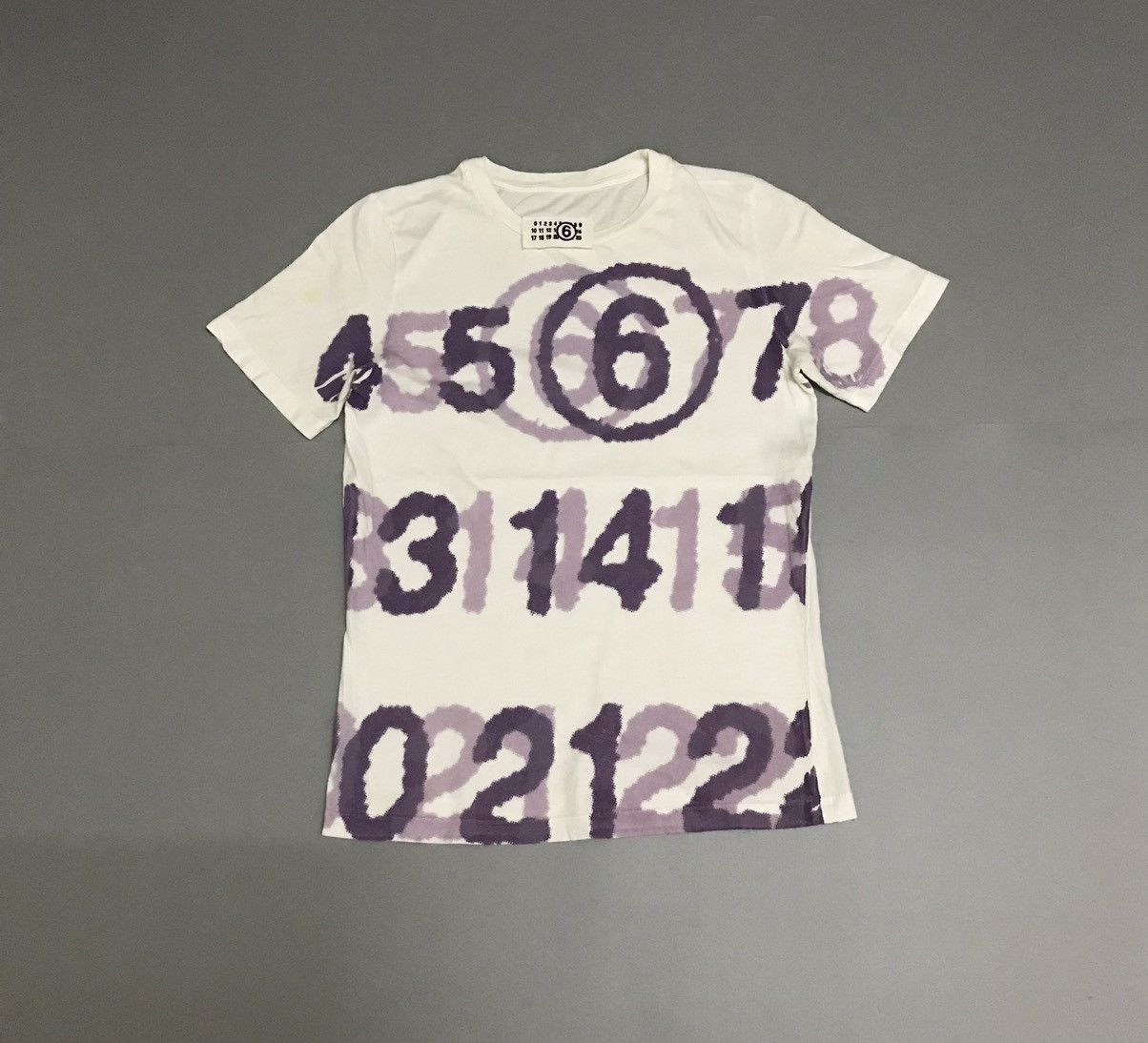 Maison Margiela Maison Margiela Numbers Logo T Shirt. | Grailed