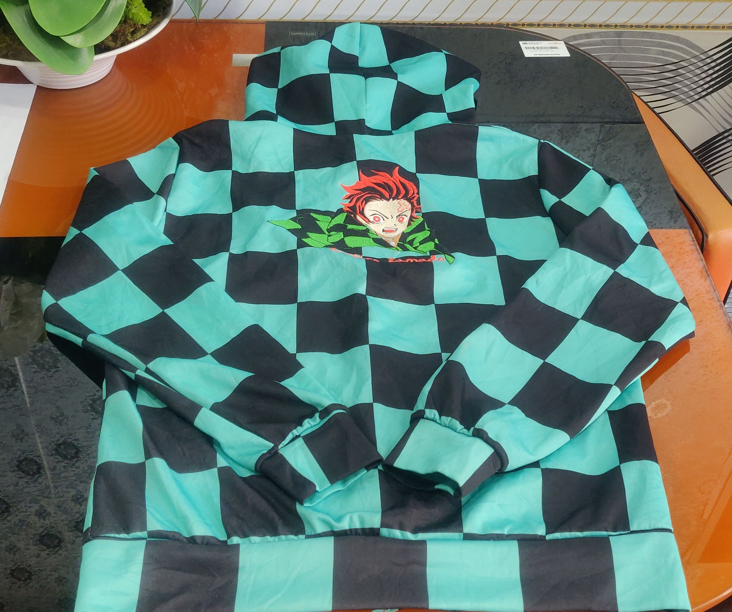 Custom Jacket limited X demon slayer embroidery customize by ArtXstitch ...