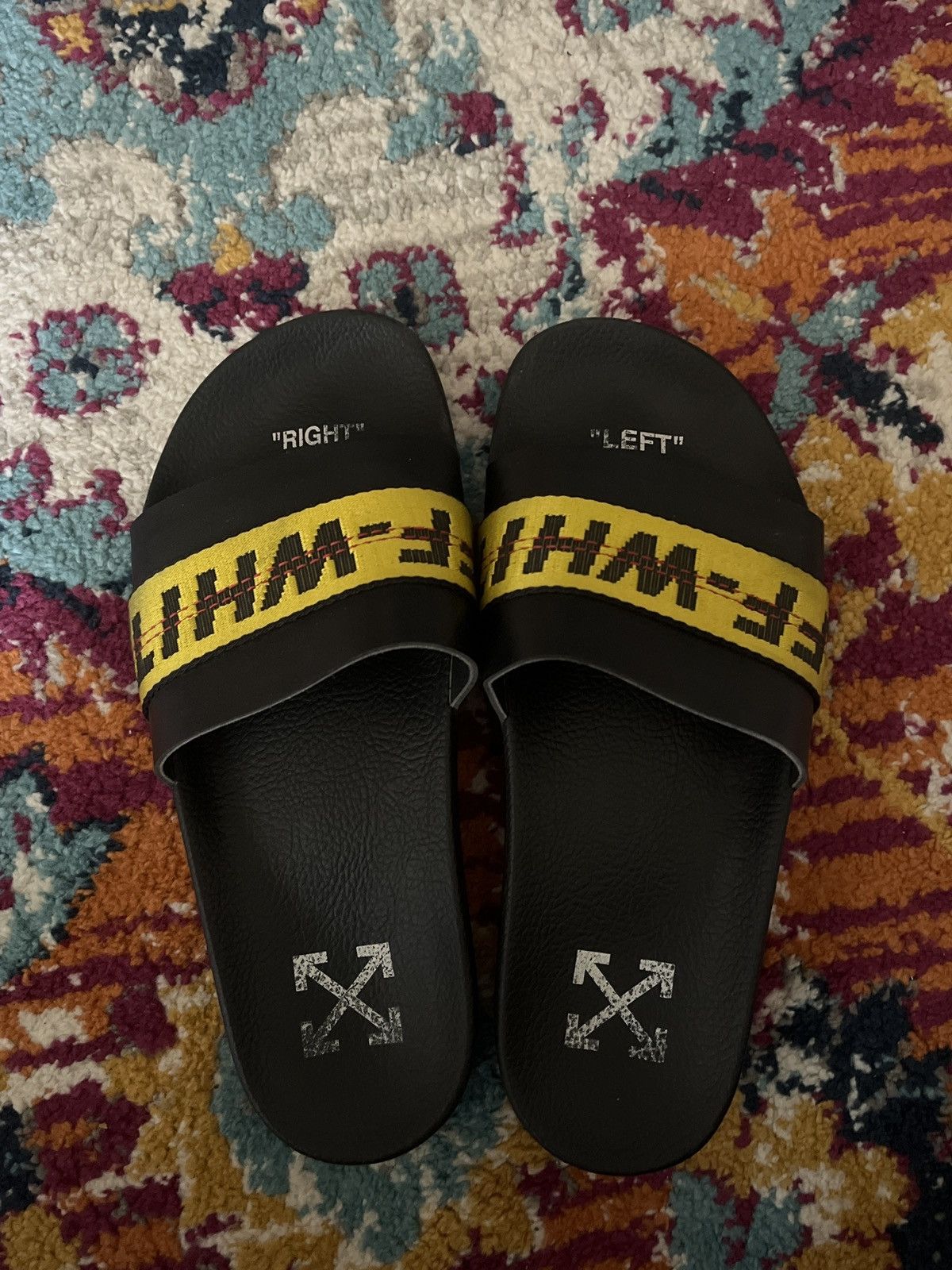 Off-White Industrial Belt Slides | Grailed