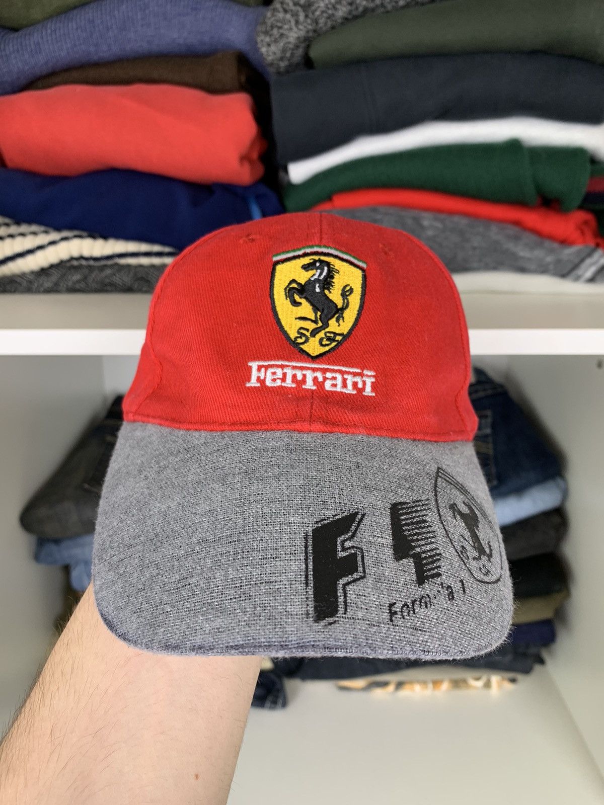 Ferrari × Formula 1 × Racing Vintage 1996 Ferrari F1 Racing Cap Hat ...