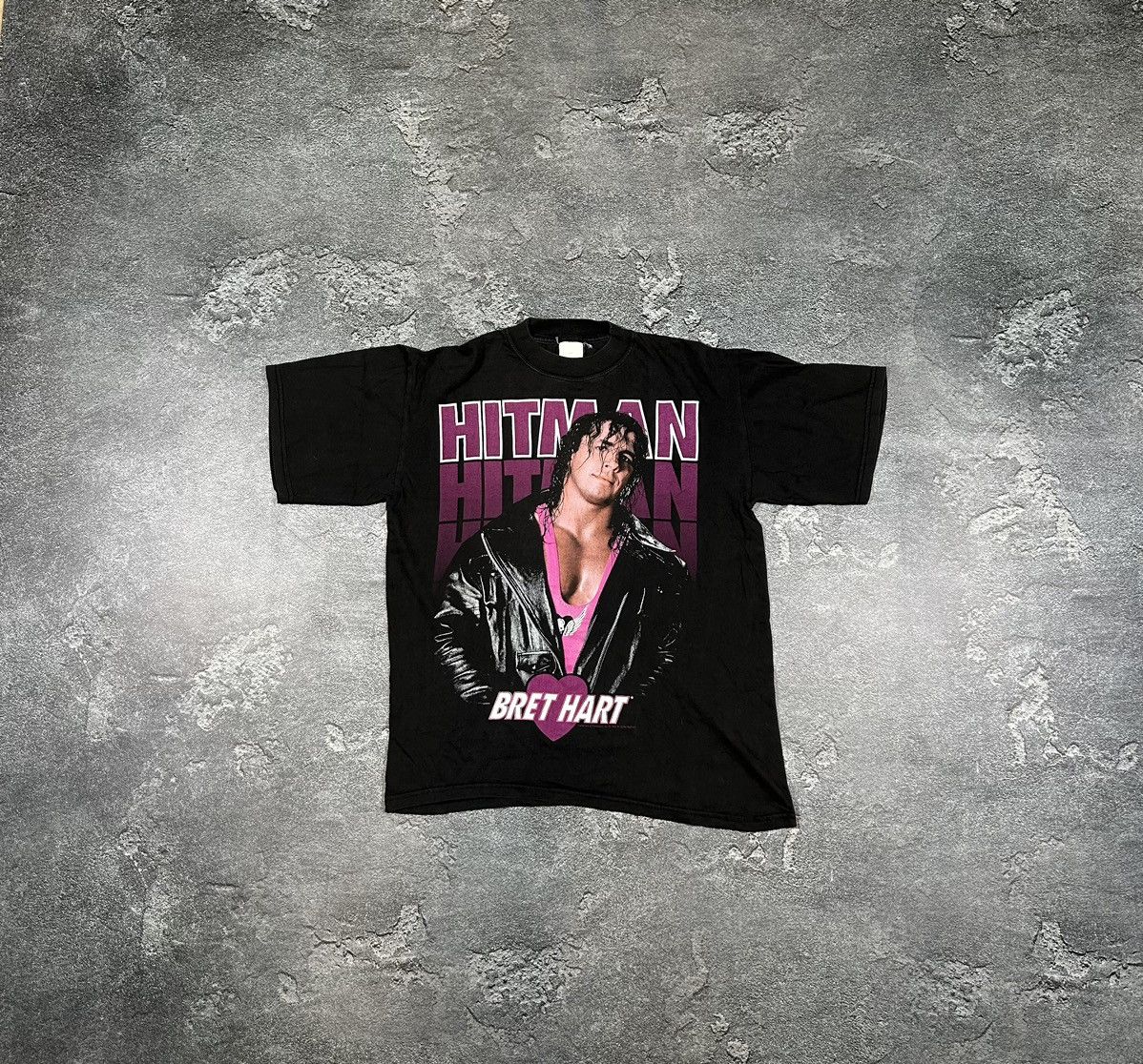 Vintage 1993 Bret Hart Hitman Wrestling like Razor Undertaker Sting ...