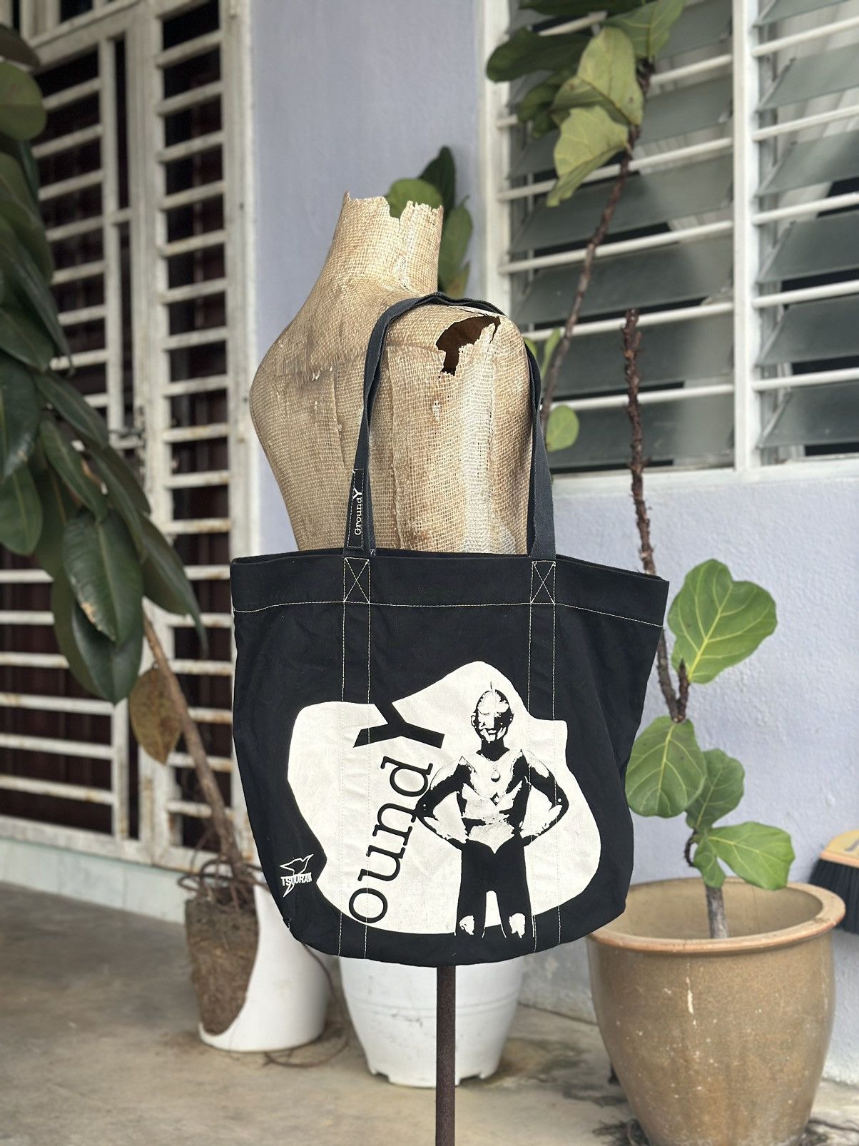 Yohji Yamamoto VERY RARE‼️ GROUND Y BY YOHJI YAMAMOTO X ULTRAMAN BAG ...