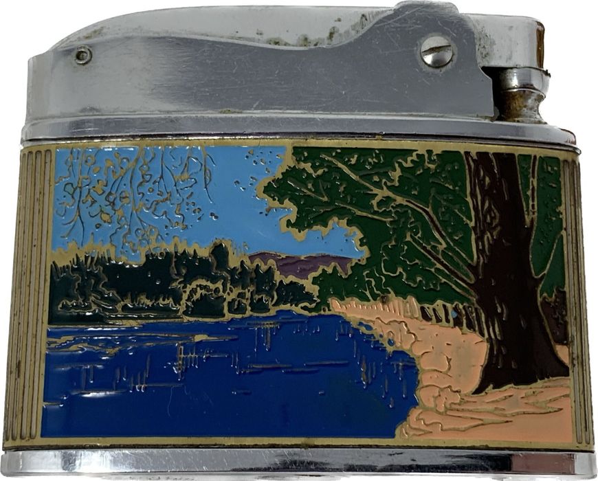 Vintage Lake Tahoe Club Cal Neva Vintage 50s 60s Advertising Lighter ...