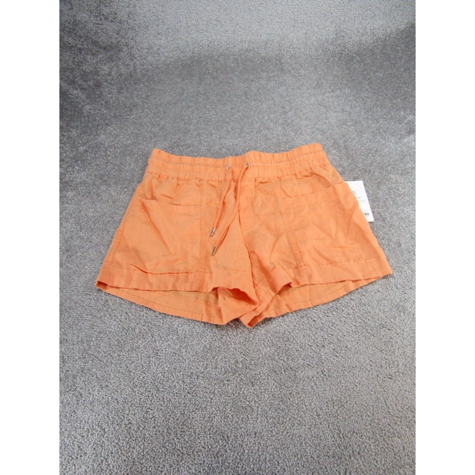 Athleta Athleta Shorts Womens 12 Cabo Linen 4" Orange Beach NEW | Grailed