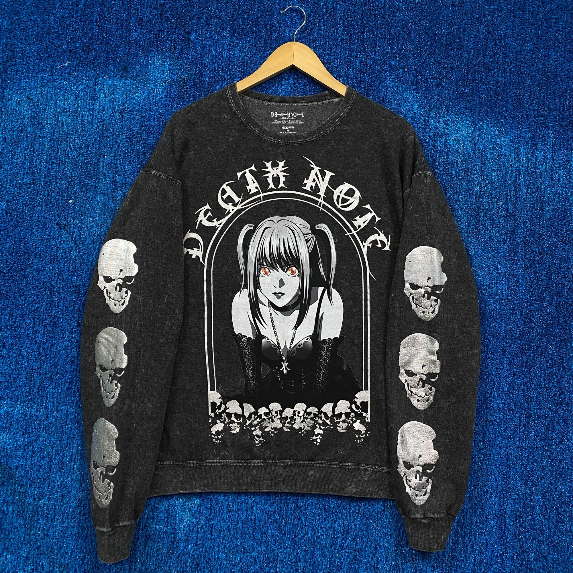 Anima × Streetwear × Very Rare Death Note Misa Amane Skull Graveyard ...