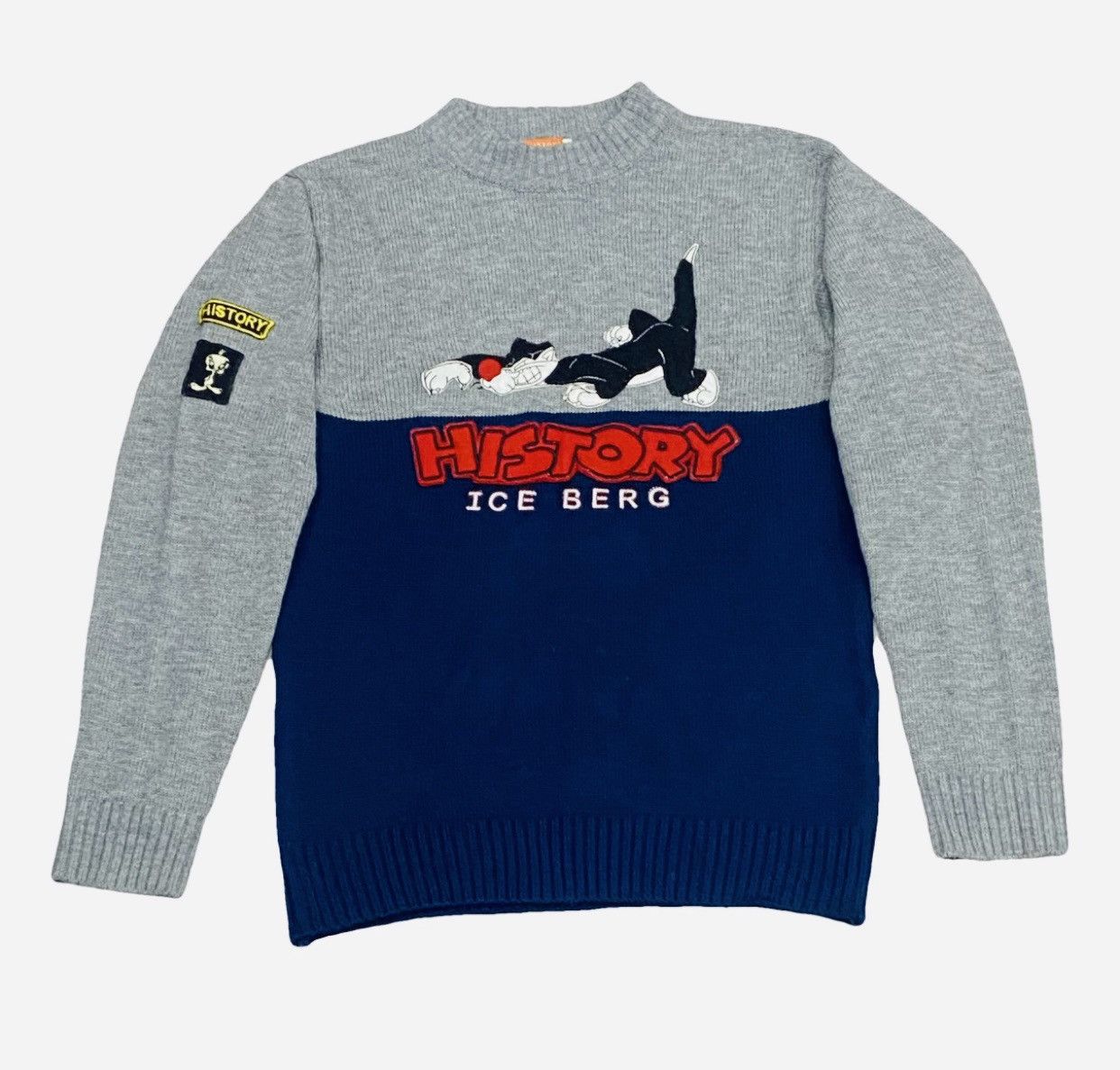 Iceberg Iceberg History 90’s Vintage Sweater | Grailed