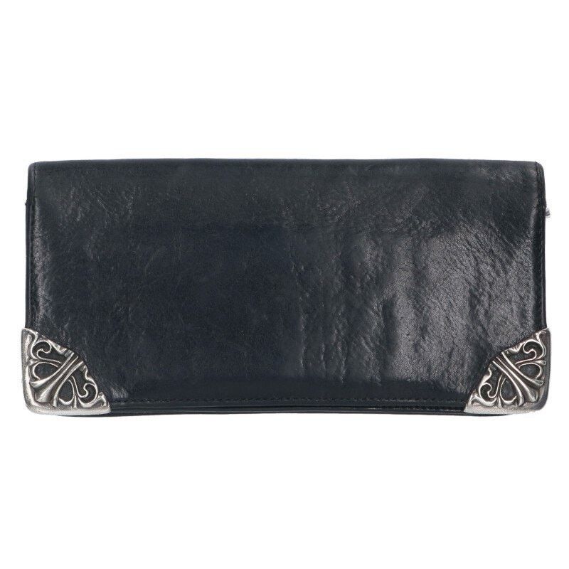 Chrome Hearts Chrome Hearts Single Fold Leather Wallet | Grailed